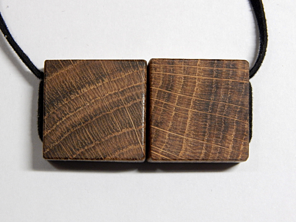 Collier en chène - OSB créations